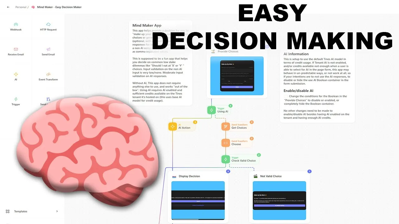 I Made A Decision Maker App (Mind Maker) Without Any Code – Tyler ...